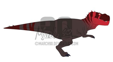 Commission Primal Red By March90 On Deviantart