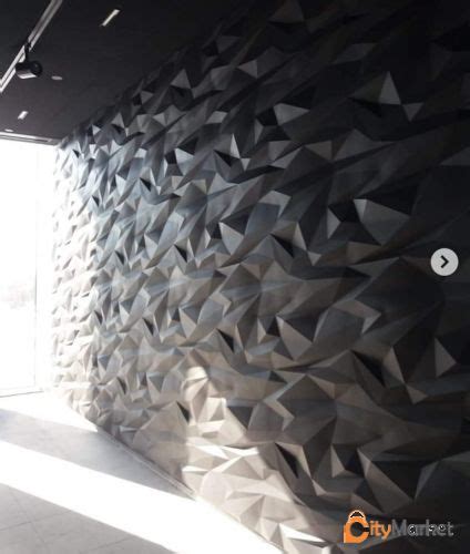 კედლის 3დ დეკორატიული პანელი Citymarket Ge