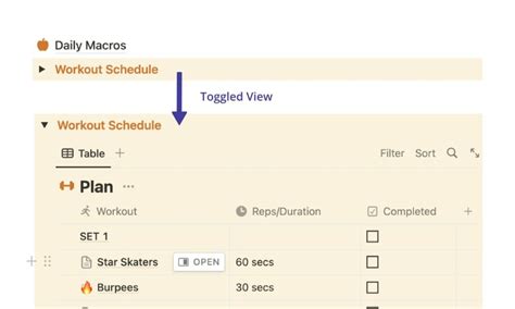 notion full page database to inline database in 6 steps focused bee