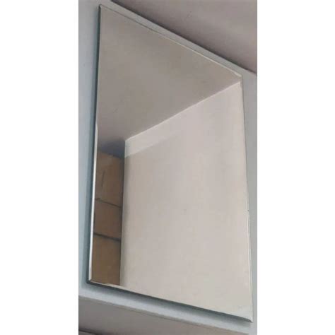 Rectangular Glass Wall Mirror Aluminium Size 15x12 Inch At Rs 800 In