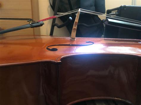 Advice Please Cello Bridge Very Tilted Rcello