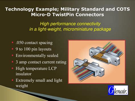 Ppt Weight Reduction And Corrosion Protection In High Performance Interconnect Cables