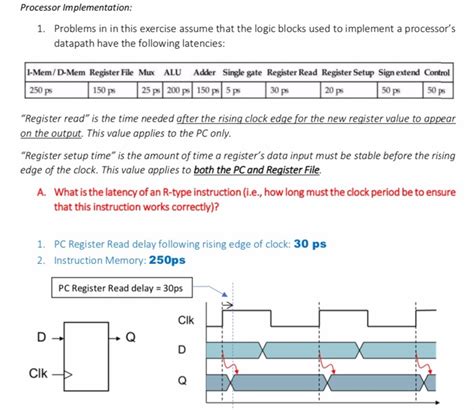 Processor Implementation Problems In In This Chegg