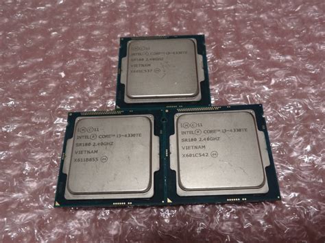 Yahoo!オークション - Intel Core i3-4330TE 2.40GHz/SR180/LGA1150 2C...