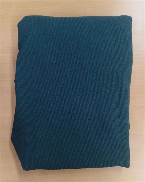 Green 40 Inches 150gsm Polyester Loop Knitted Fabric At ₹ 95meter In