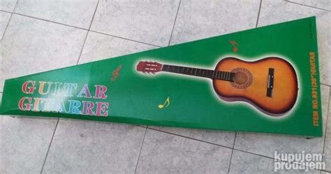 Velika Gitara Akustična Novo Gitara Akcija Kupujemprodajem