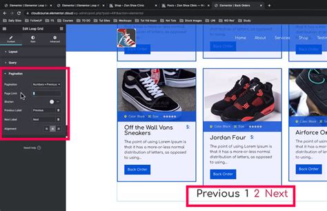 how to create a listing grid using elementor loop builder
