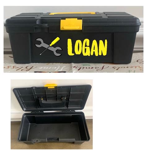 Personalized Tool Box With Name Custom Tool Box Fathers Day Gift Tool Box Birthday Gift