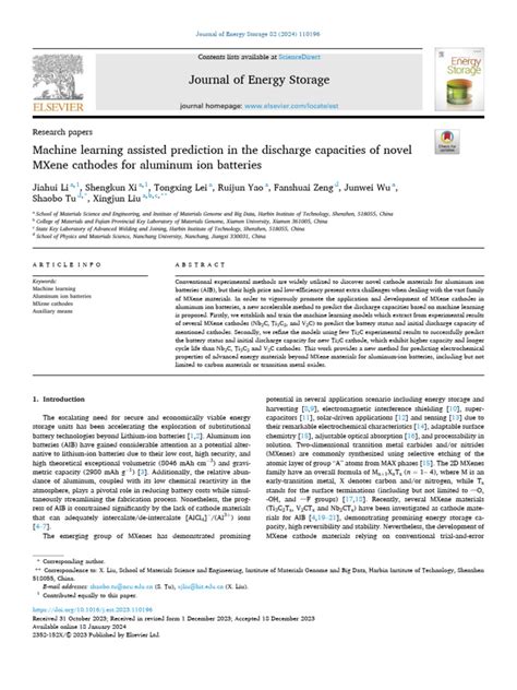Machine Learning Assisted Prediction In The Discharge Capacities Of