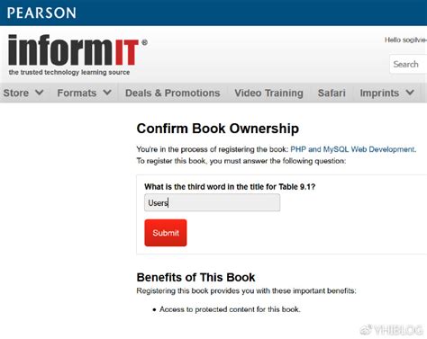 Register The Web Edition Of Book On Informit Yhi