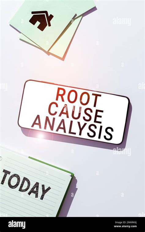 Handwriting Text Root Cause Analysis Business Approach Method Of Problem Solving Identify Fault