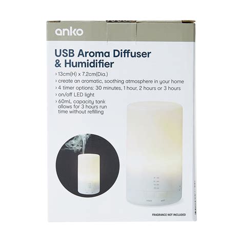 Usb Aroma Diffuser And Humidifier Kmart