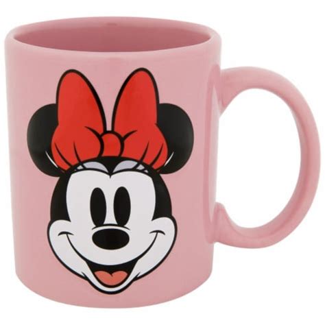 Minnie Mouse 862791 11 Oz Signature Relief Mug Pink 1 Kroger