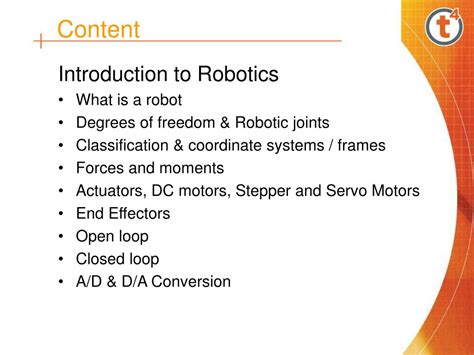 Ppt Applied Control Systems Robotics And Robotic Control Powerpoint Presentation Id 332537