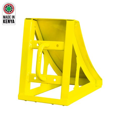 Steel Wheel Chock Heavy Duty