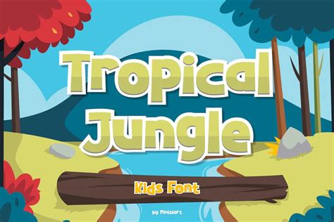 22 Lush Jungle Fonts For Wild Designs