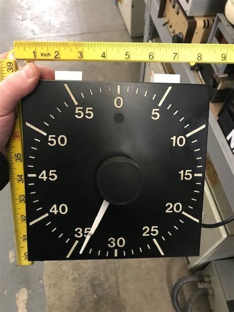 Practical Start Stop Analogue Clock Black Electro Props Hire