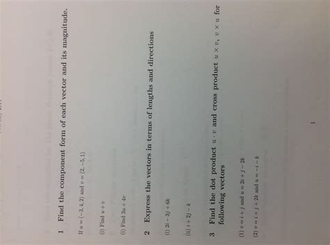 Solved Find The Component Form Of Each Vector And Its Chegg Com