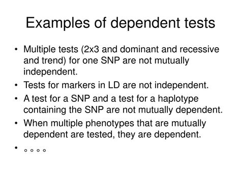 ppt genetic statistics lectures （5） multiple testing correction and