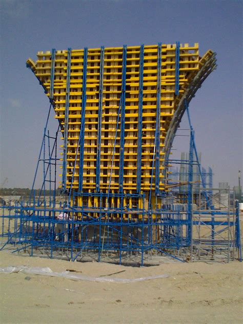 Pier Column Formwork Column Box Formwork Gang Form For Construction