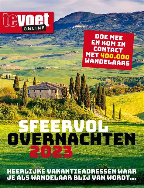 Sfeervol Overnachten 2023 Voorbeeldmagazine 1