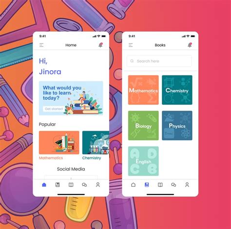 Education App Ui Design App Design Layout Educational Apps App Ui