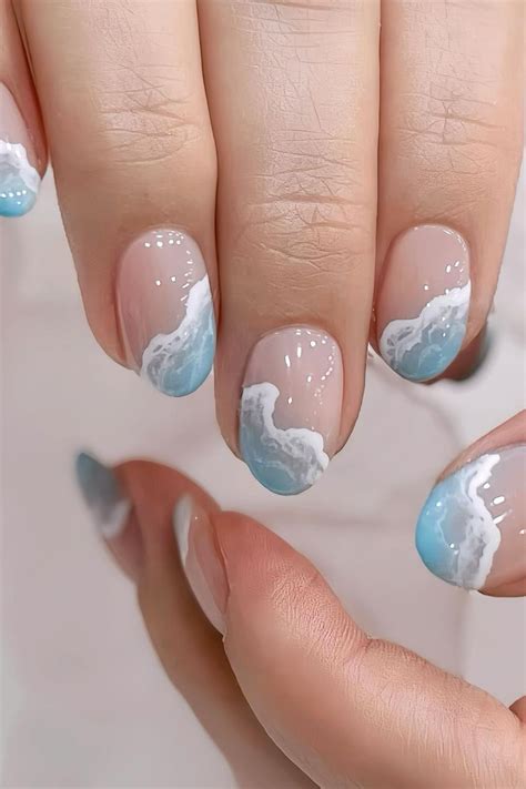 34 Wave Nails Design Ideas For A Chic Trendy Look Wave Nails Beach