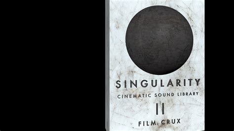 Grab The Singularity Ii Sound Library For 50 Off No Film School