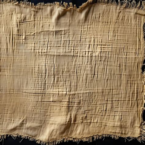 Premium Ai Image Frayed Fabric Edges Texture