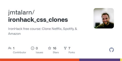 github jmtalarn ironhack css clones ironhack free course clone