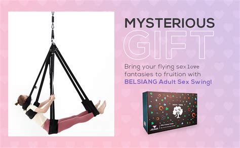Belsiang Adult Sex Swing And 360 Degree Spinning Indoor Swing Sex Swing Set With