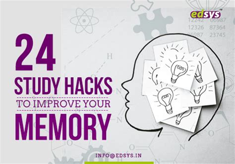 Smart Study Hacks To Improve Your Memory Edsys