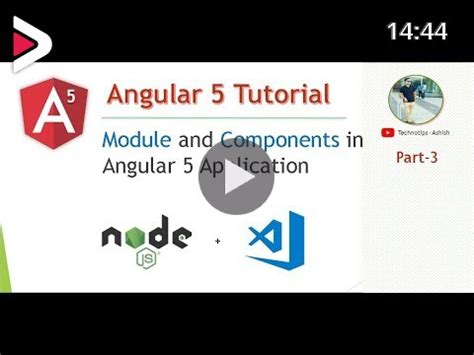 Part Module and Components in Angular دیدئو dideo
