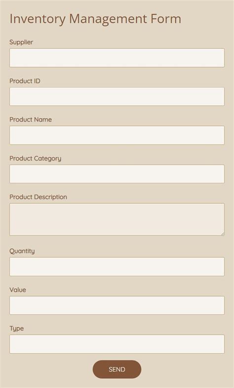 Inventory Request Form Template 123formbuilder Inventory Request Form Template 123formbuilder