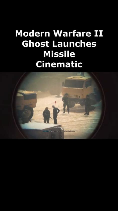 Ghost Missile Launch Modern Warfare Ii Campaign Cutscene Mw2