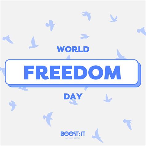 boost it on linkedin boostit worldfreedomday techinnovation
