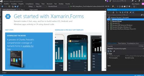 Creating Xamarin Navigation In C Using Microsoft Visual Studio