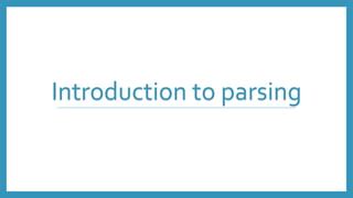 Arabic Syntactic Parsing PPTX