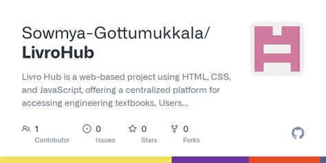 Github Sowmya Gottumukkalalivrohub Livro Hub Is A Web Based Project Using Html Css And