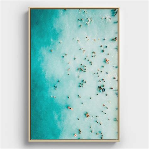Buy Beach Photography Aerial Blue Ocean Print Large Turquoise Ocean