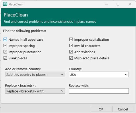 appending information to the end of location names rootsmagic