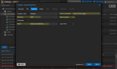 Installing Fedora Server Edition As A Virtual Machine Using Proxmox