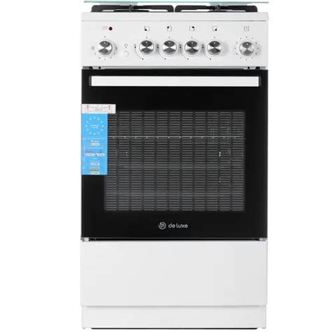 Газовая плита с электрической духовкой 5040.41гэ(кр) ЧР de luxe 516100 ...