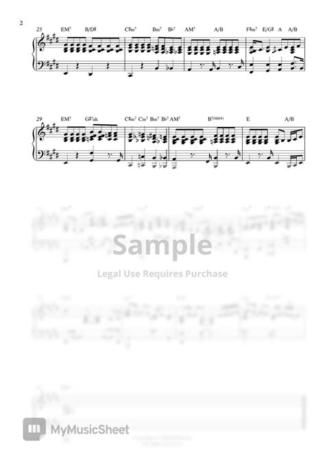 Tommy Walker 내 마음을 가득 채운 재즈ver Ccm 편곡 양손악보 Sheets By Mindidi