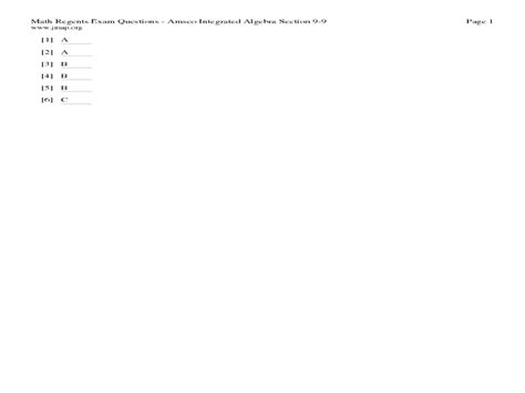 Five Multiple Choice Graphing Inequalities Problems Worksheet For 8th