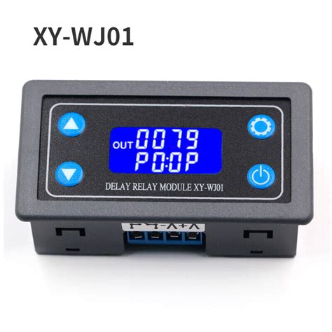XY WJ With Digital LED Dual Display Cycle Timing Circuit Switch Delay Relay Module Lazada Co Th