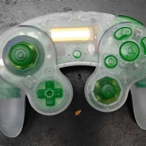 Crystal Red Gamecube Controller Button Set Etsy Canada