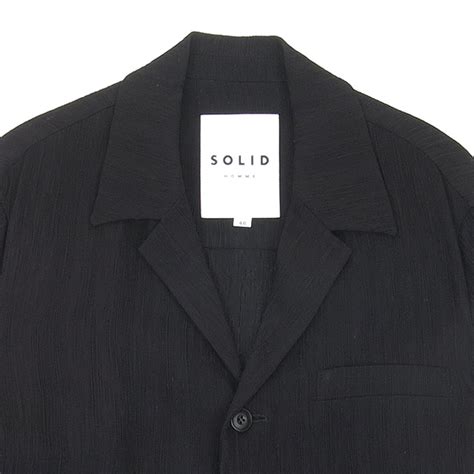 솔리드옴므 3버튼 자켓 48 럭셔리바이 중고명품