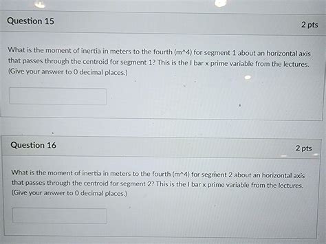 Solved Composite Body Moment Of Inertia We Are Wanting To Chegg