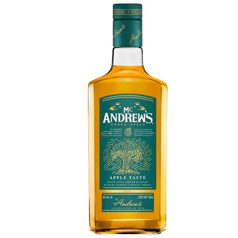 Whisky Mc Andrews Green Apple 750 Ml Cava Grapaan